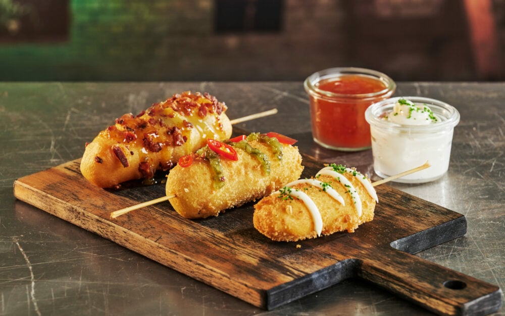 Koreanske Corndogs - Food Solutions