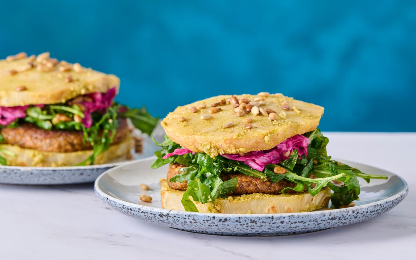 Selleriburger med grønt - Food Solutions